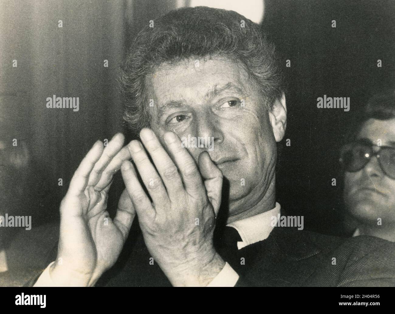 Italian editor Carlo Caracciolo, 1980s Stock Photo - Alamy