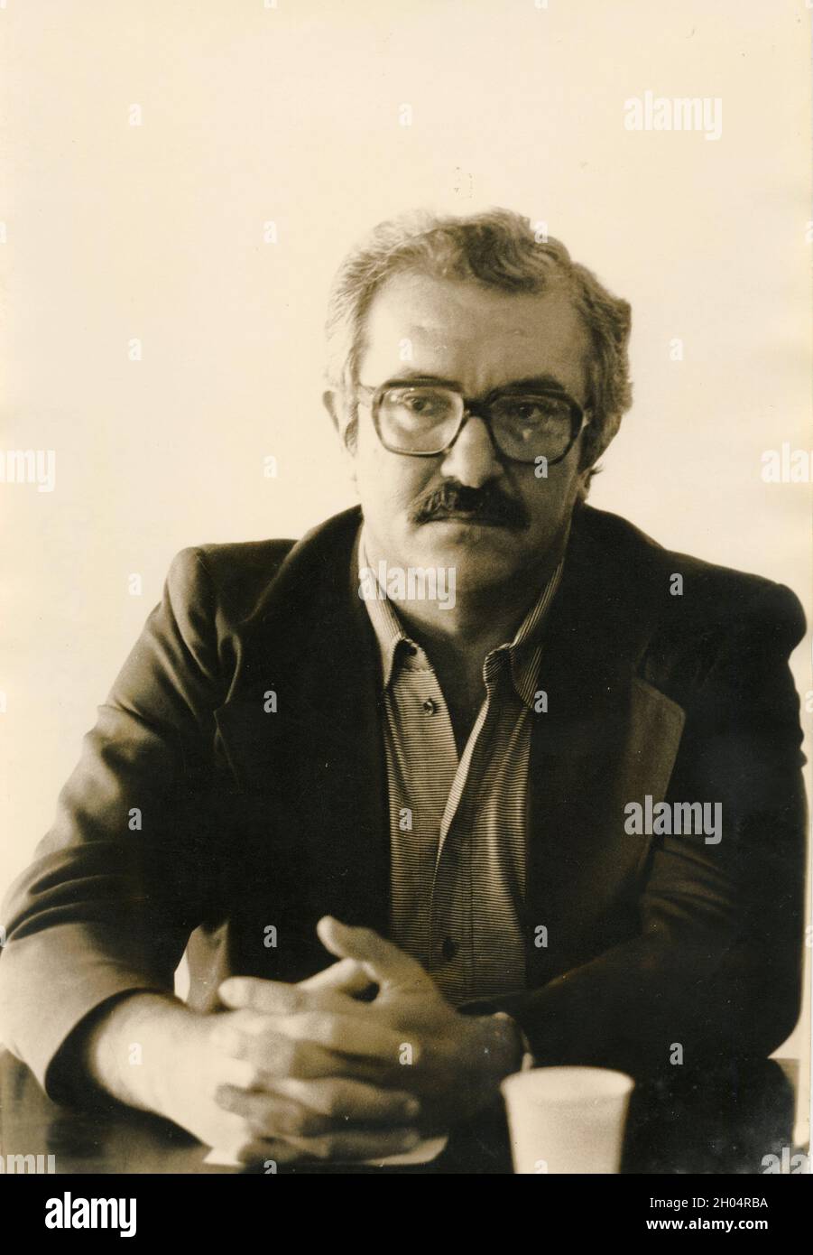 Italian historian, journalist, and politician Giuseppe Galasso, 1970s ...