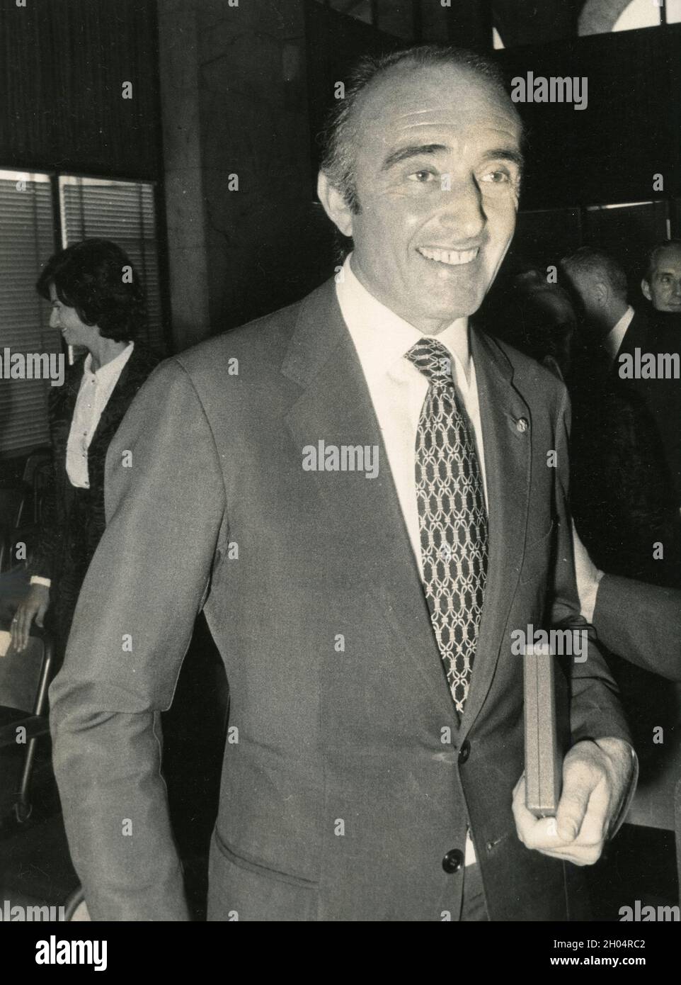 Italian enterpreneur Danilo Fossati President of Star company , 1980s ...