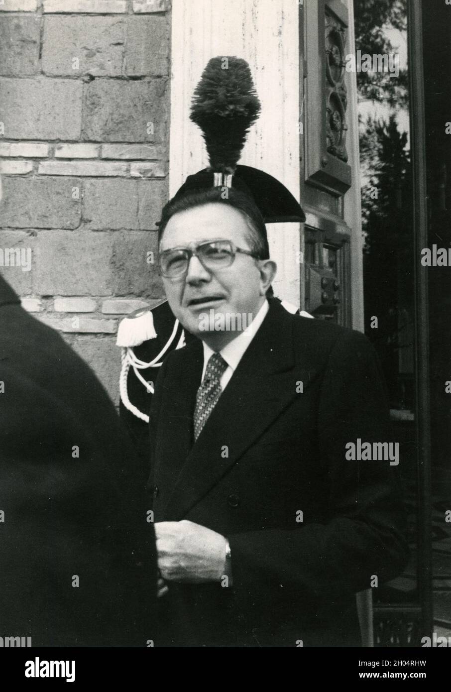 Italian politician and PM Giulio Andreotti, 1980s Stock Photo - Alamy