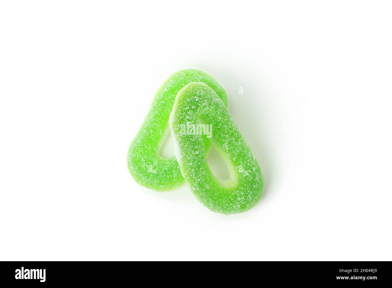 Tasty gummy candies isolated on white background Stock Photo - Alamy