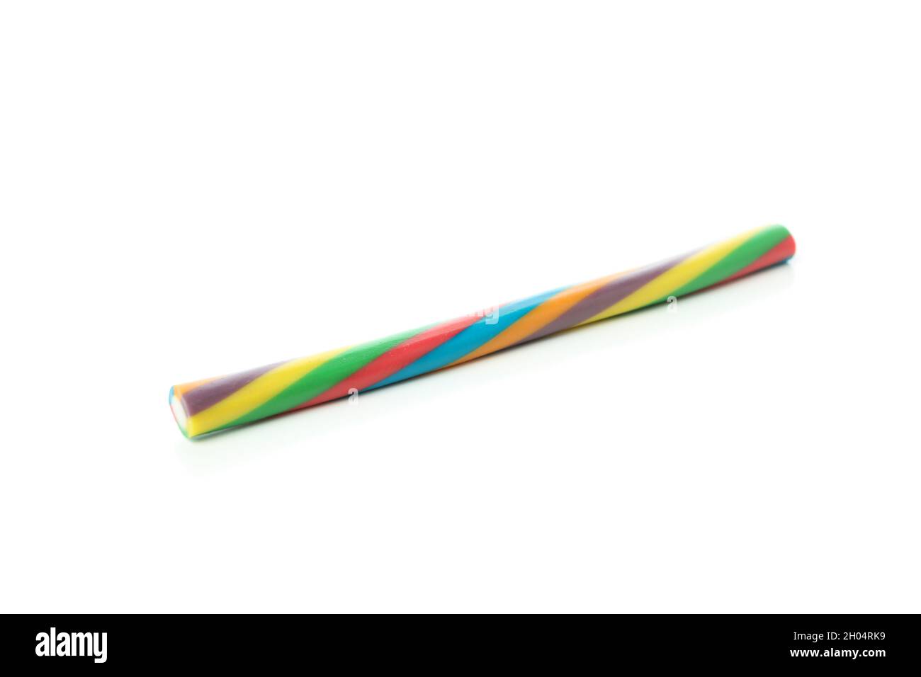 Tasty gummy candy isolated on white background Stock Photo - Alamy