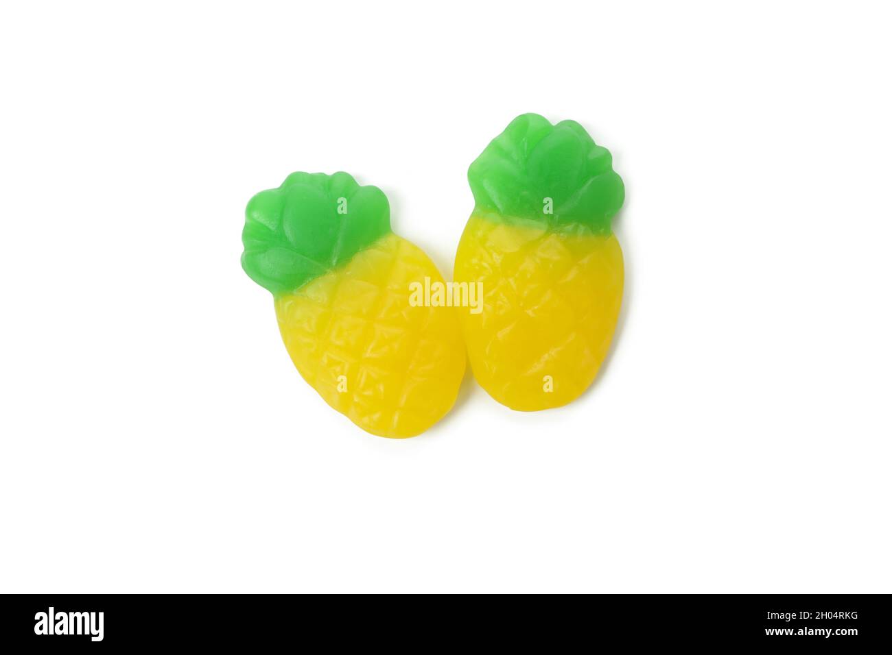 Tasty gummy candies isolated on white background Stock Photo - Alamy