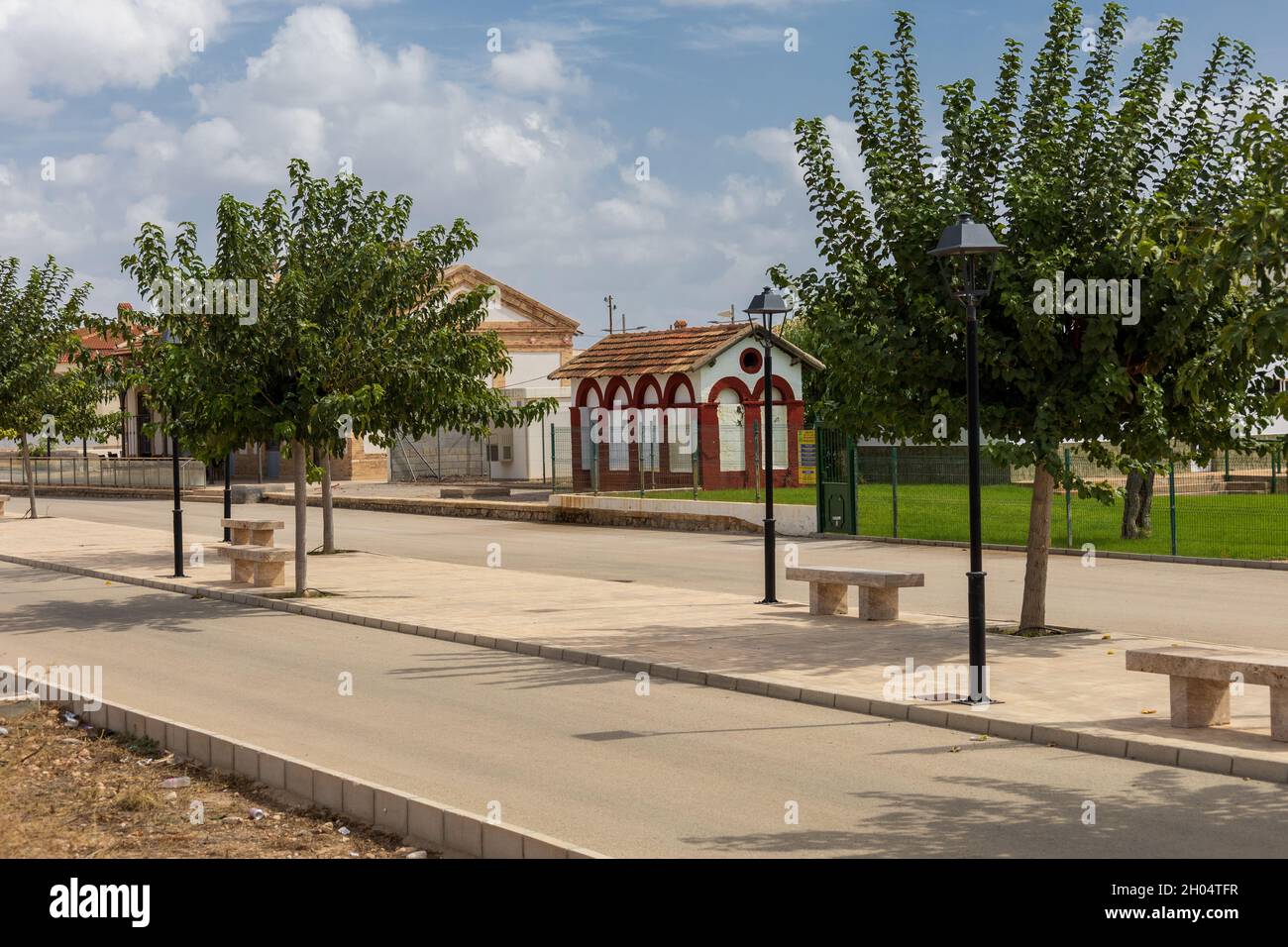 Old Disused Railway Station in Almanzora, Almanzora Valley, Andalucia ...