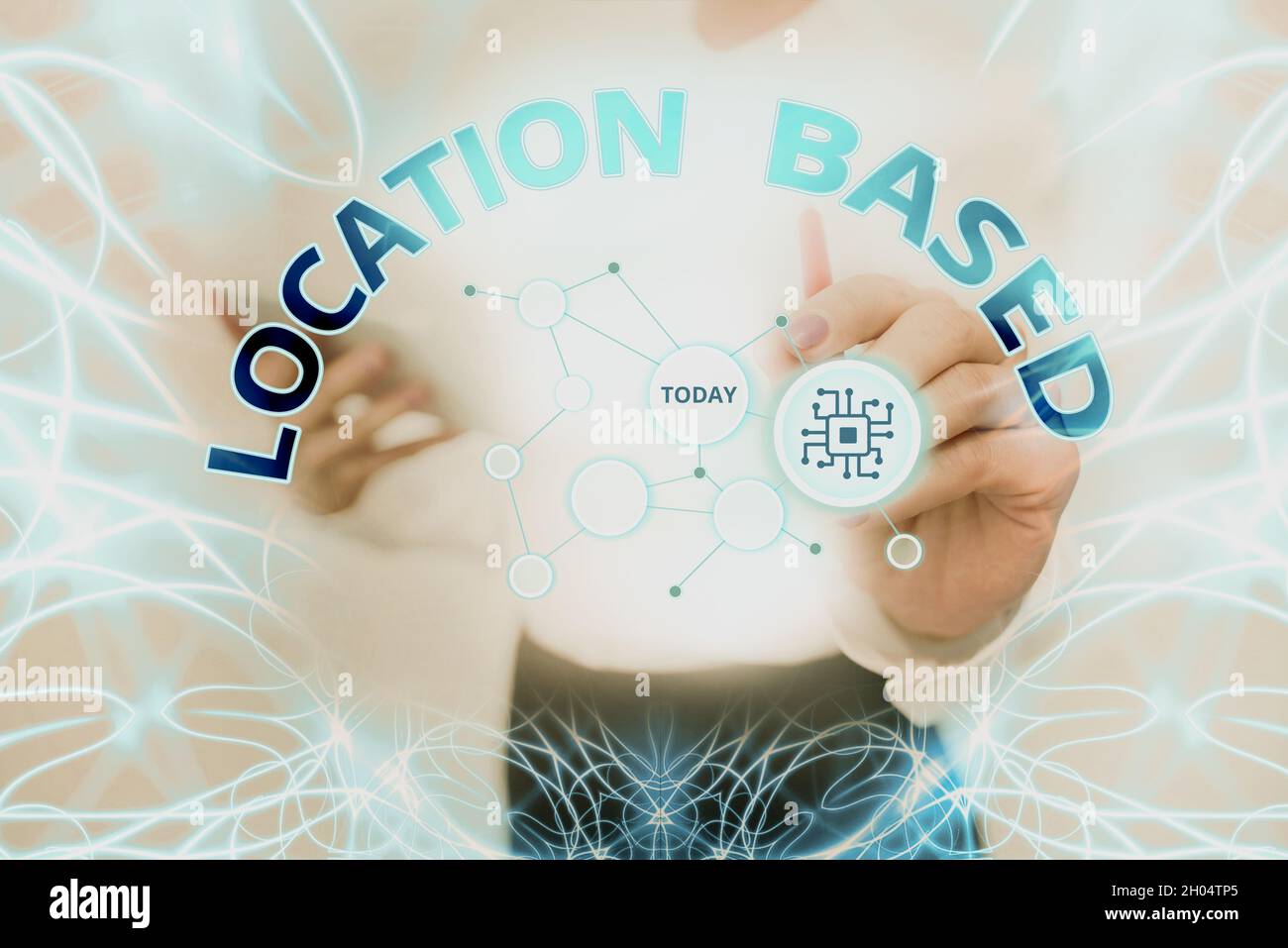 Text sign showing Location Based. Business showcase Mobile marketing to ...