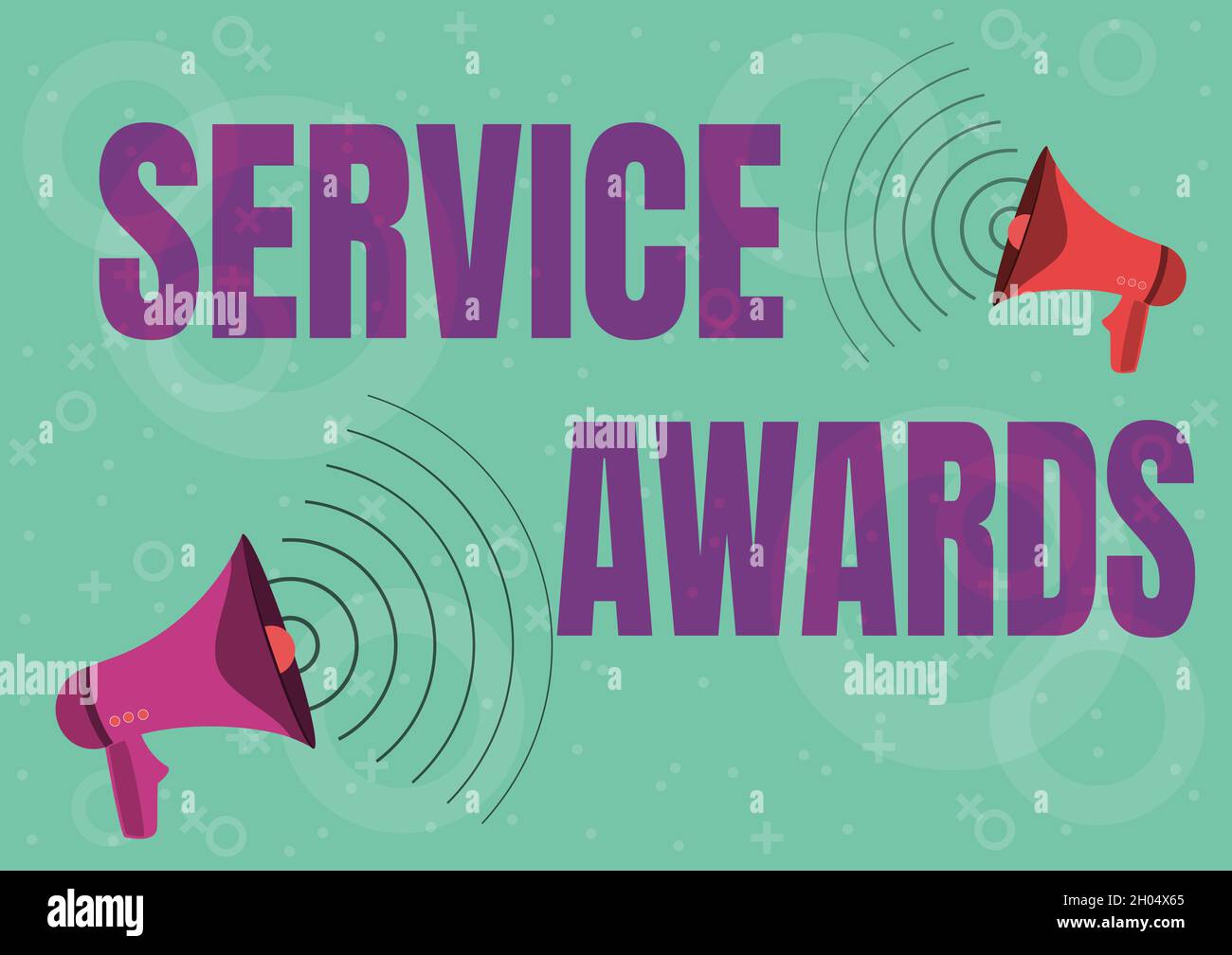 Conceptual display Service Awards. Word Written on Recognizing an ...