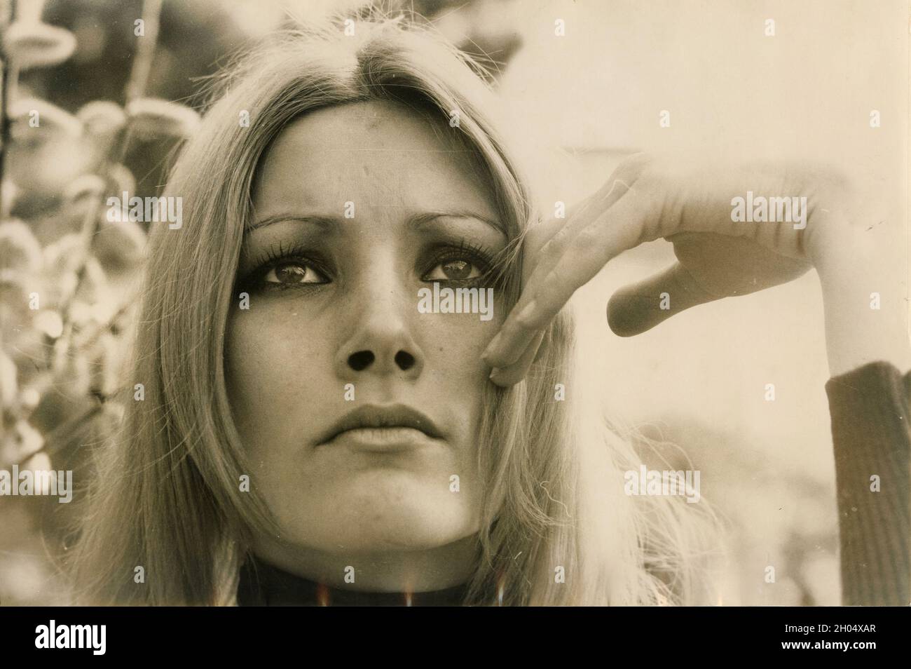 Swedish model and actress Janet Agren, 1970s Stock Photo - Alamy