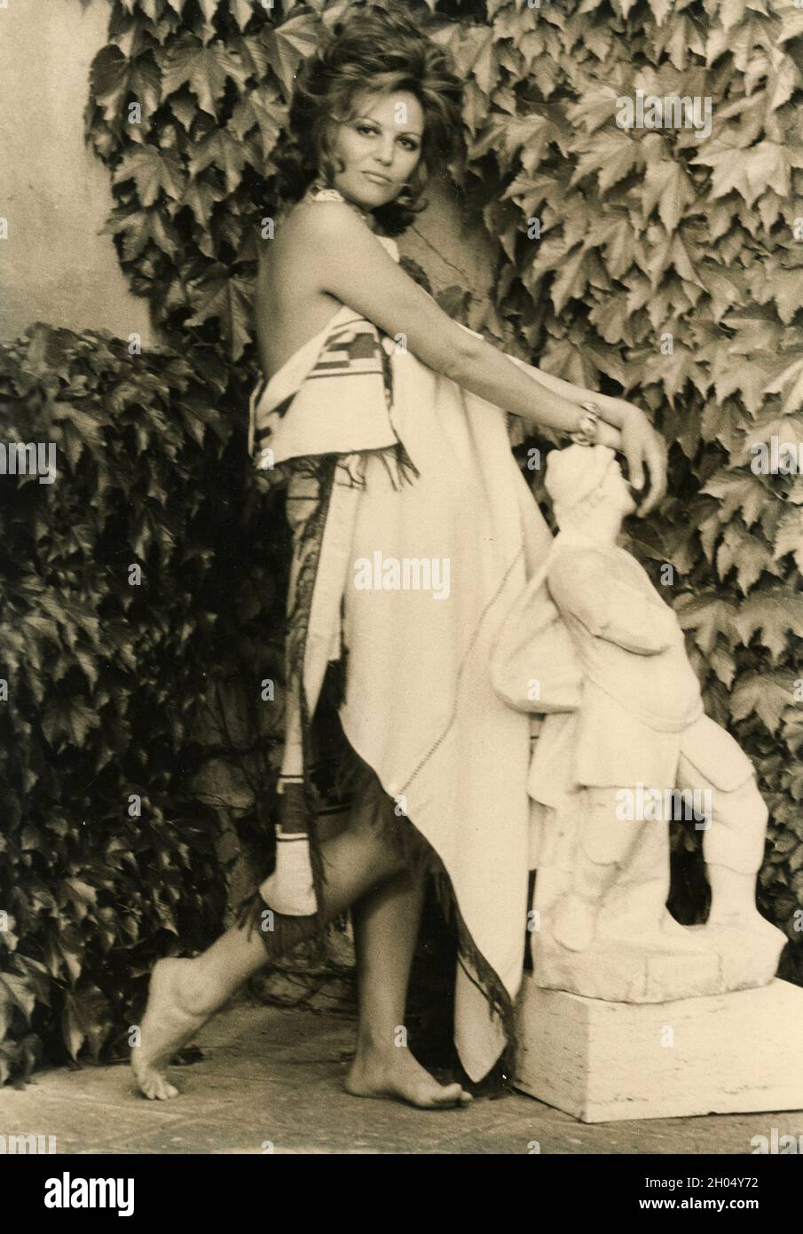 Italian film actress Claudia Cardinale, 1970s Stock Photo - Alamy