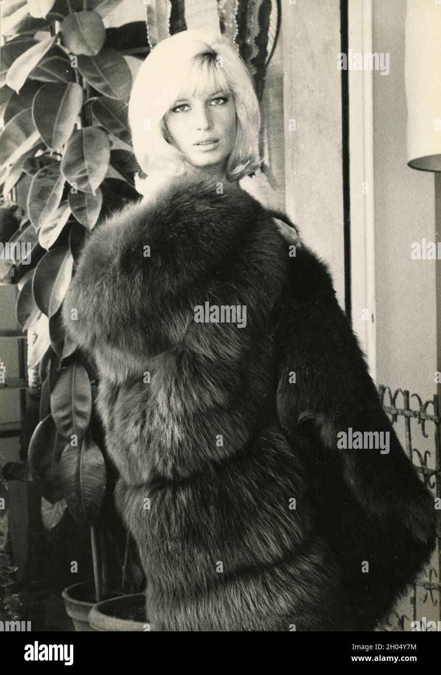 Italian film actress Monica Vitti, Italy 1970s Stock Photo - Alamy