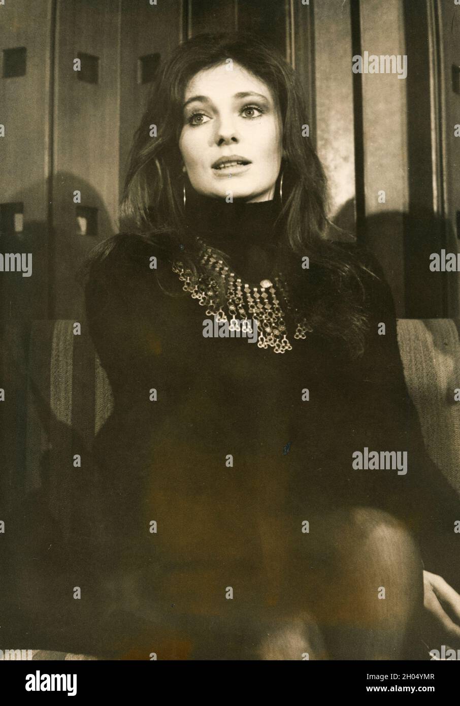 British film actress Jacqueline Bisset, 1970s Stock Photo - Alamy