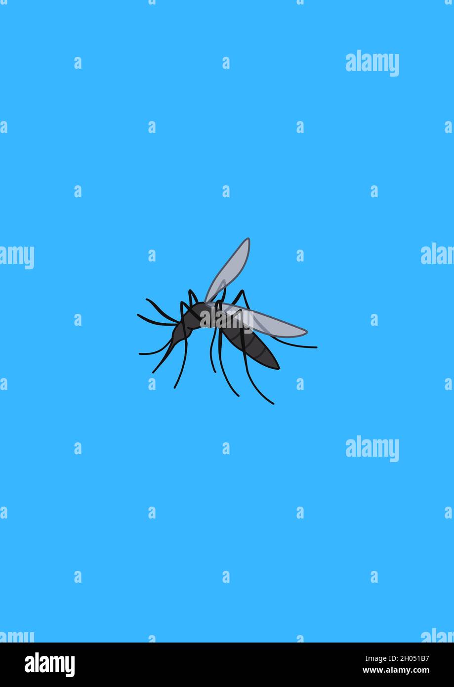 Man suffering insect hi-res stock photography and images - Alamy