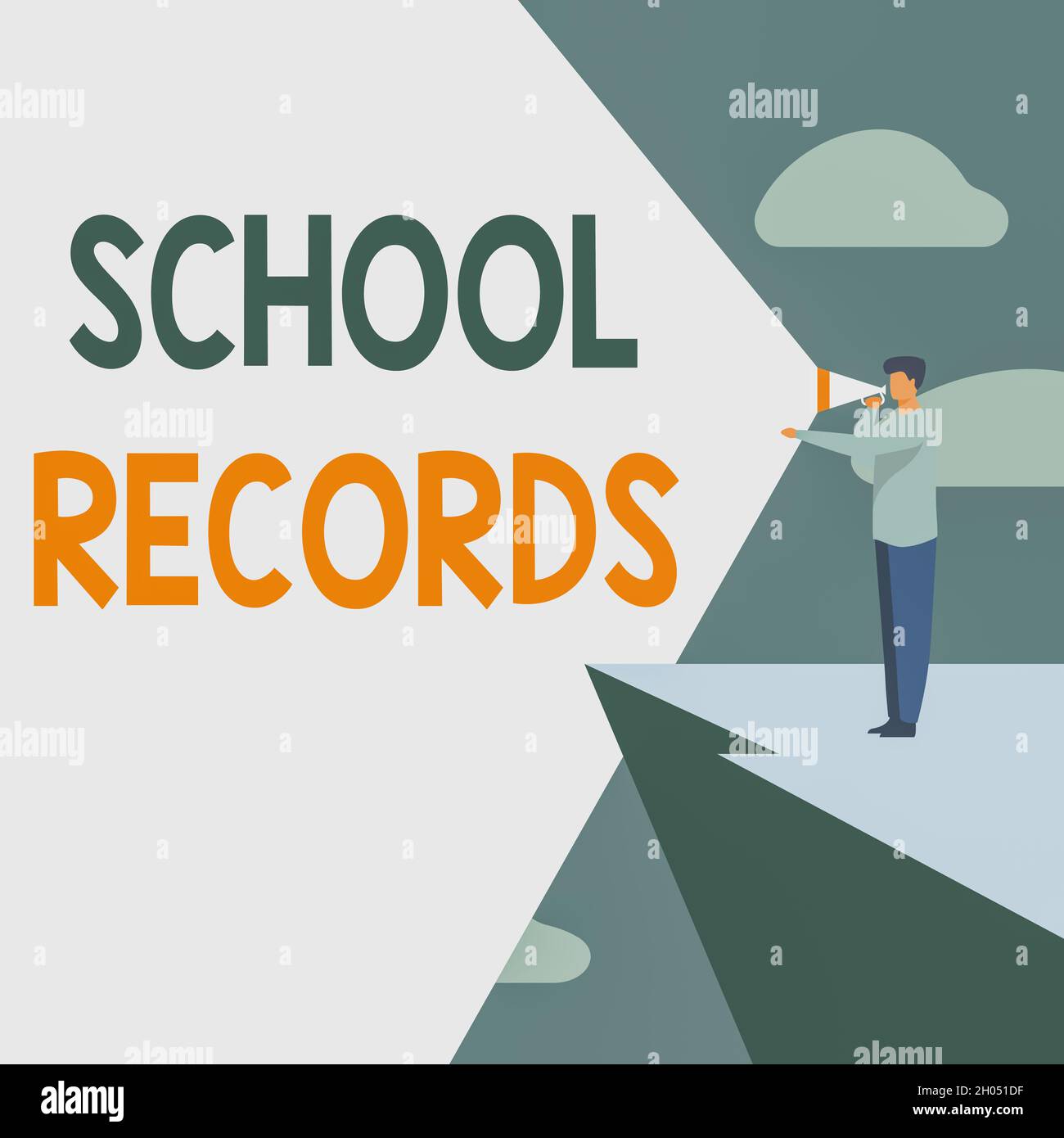 Inspiration showing sign School Records. Word for Information that is ...