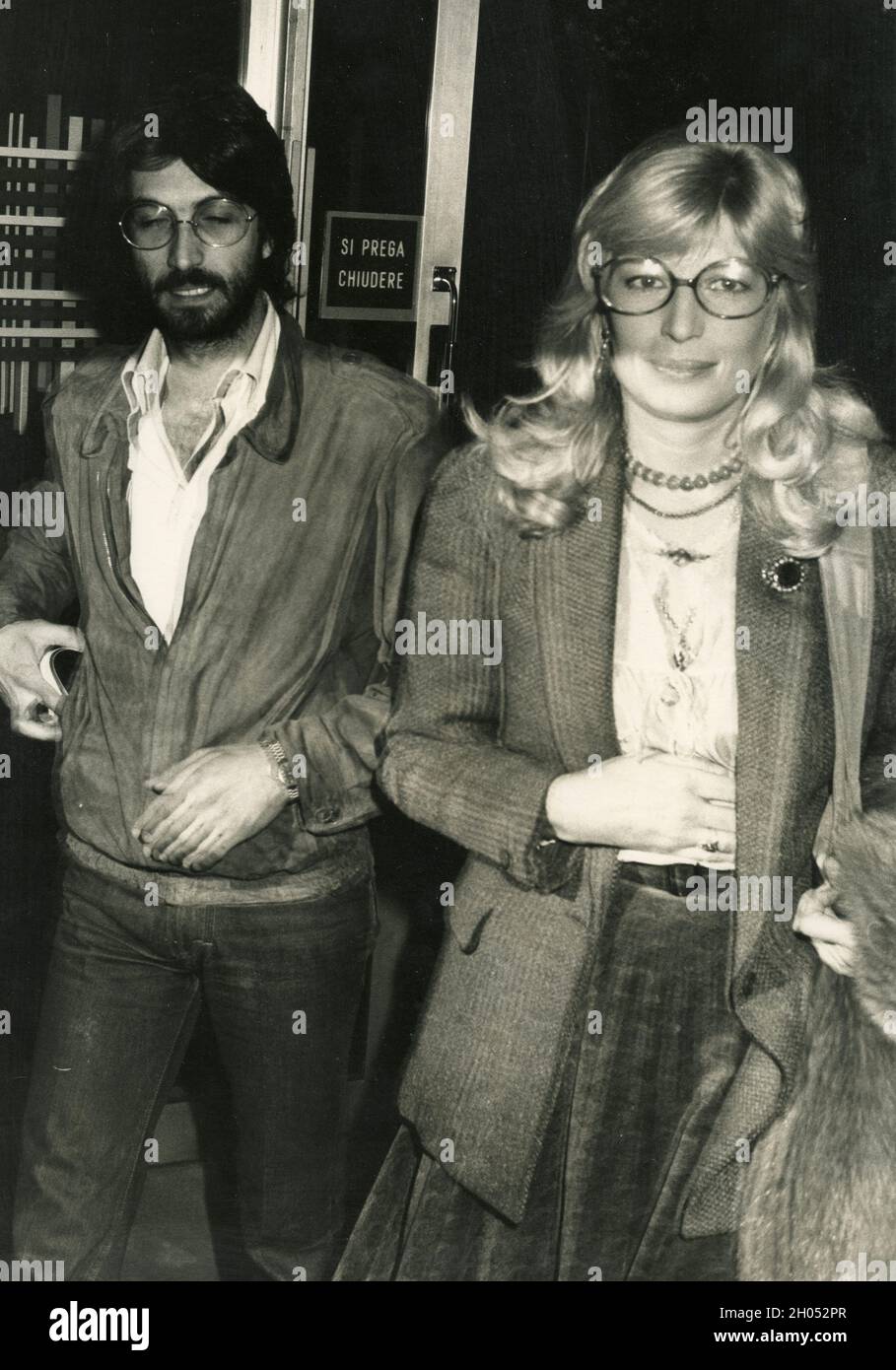Italian film actress Monica Vitti, Italy 1970s Stock Photo - Alamy
