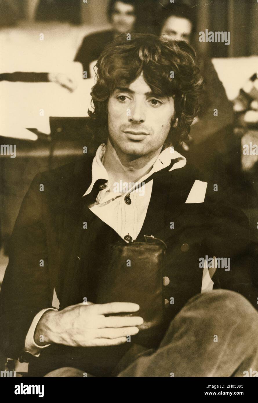 Italian singer and actor Don Backy, 1970s Stock Photo - Alamy