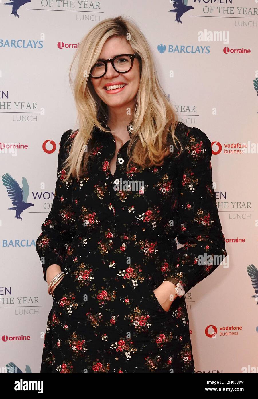 Emma Barnett arrives for the 67th annual Women of the Year event at the ...
