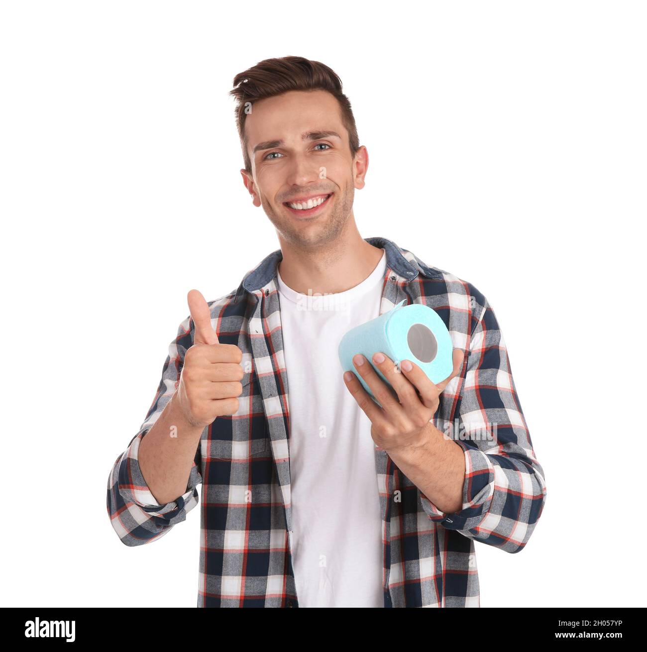 Happy toilet loo roll hi-res stock photography and images - Alamy