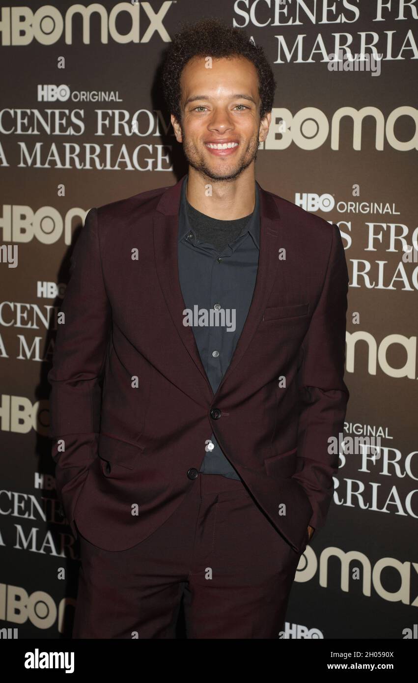 October 10, 2021, New York, New York, USA: Actor DAMON GILLESPIE ...