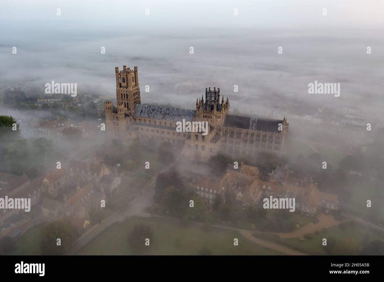 Picture dated October 9th shows Ely Cathedral in Cambridgeshire, known ...