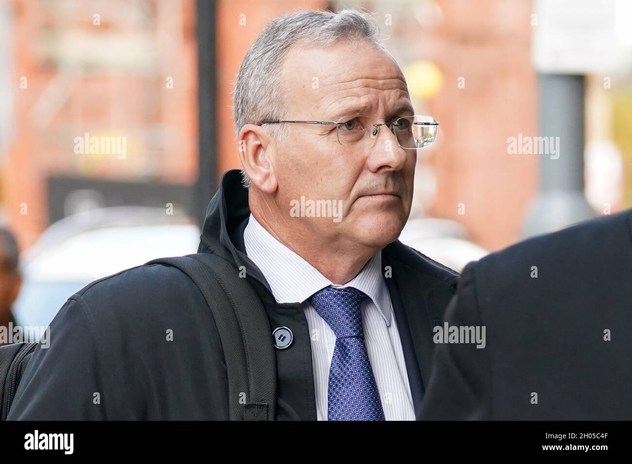 Stewart Edgar, 53, arrives at Birmingham Crown Court, where he denies ...