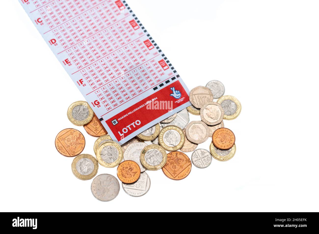 National lottery ticket uk hi-res stock photography and images - Alamy