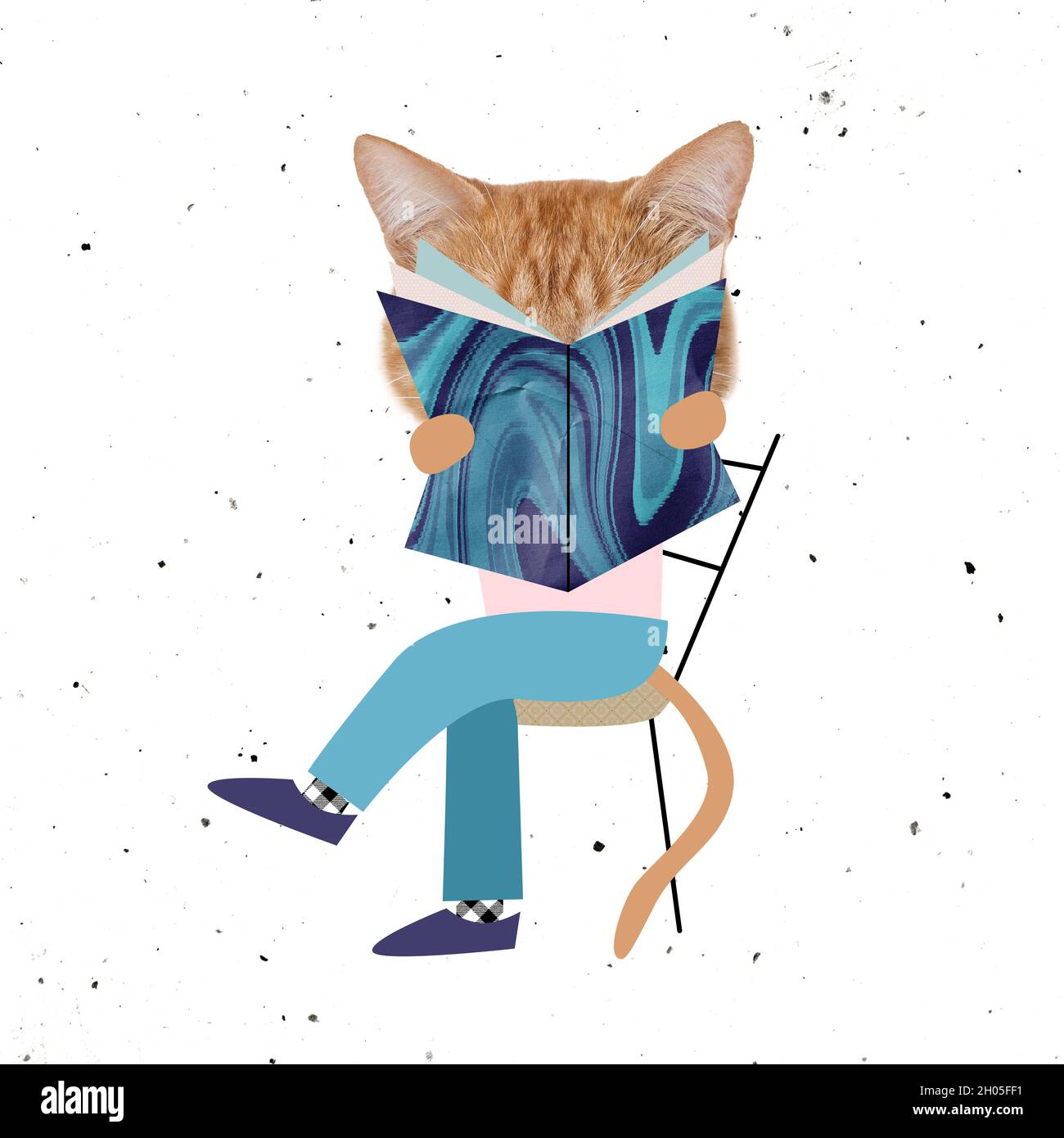 Contemporary art collage, modern creative design. Idea, inspiration ...