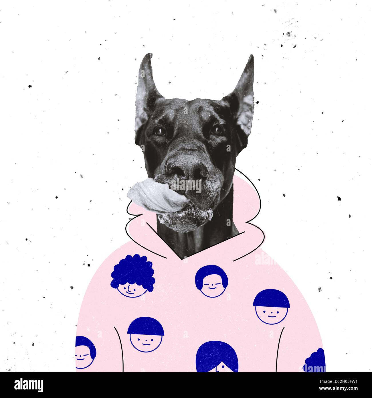 Contemporary art collage, modern creative design. Idea, inspiration ...