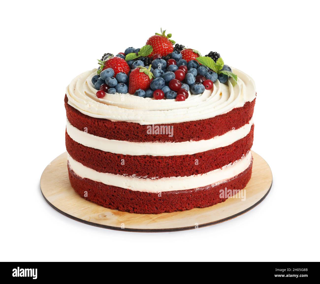 Red Velvet Cake Background