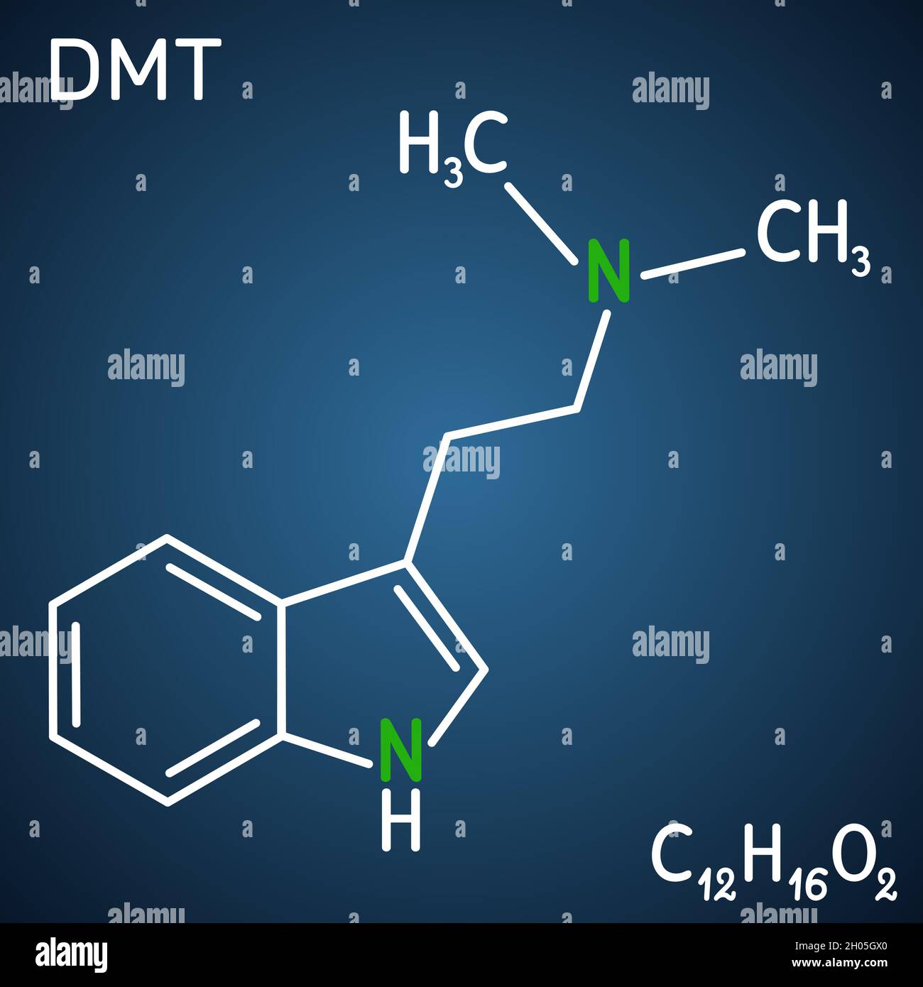 Dmt Molecule Structure
