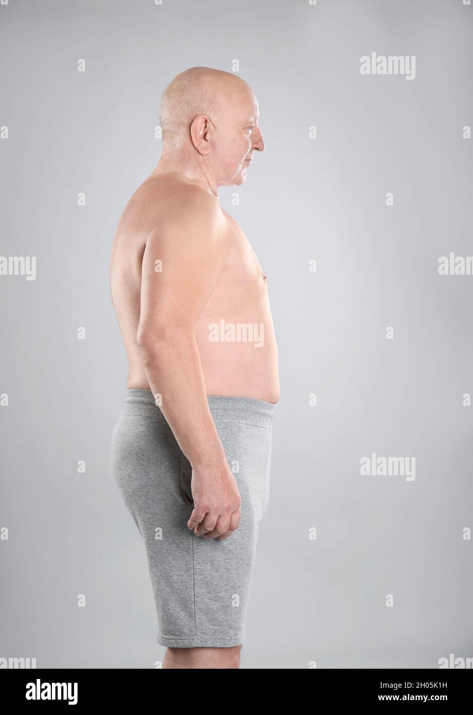Person Overweight Portrait Senior High Resolution Stock Photography and ...