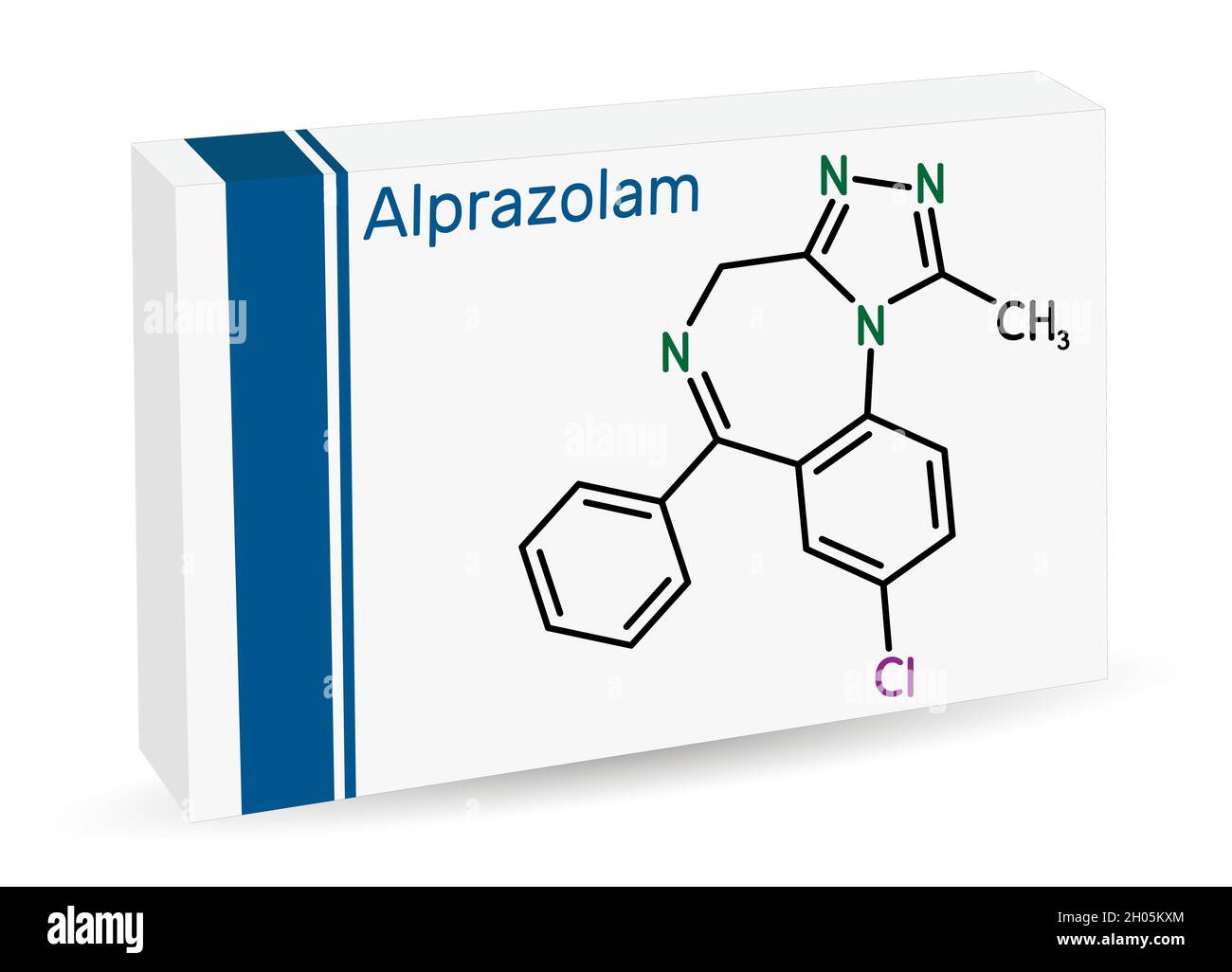 Short acting benzodiazepine Stock Vector Images - Alamy