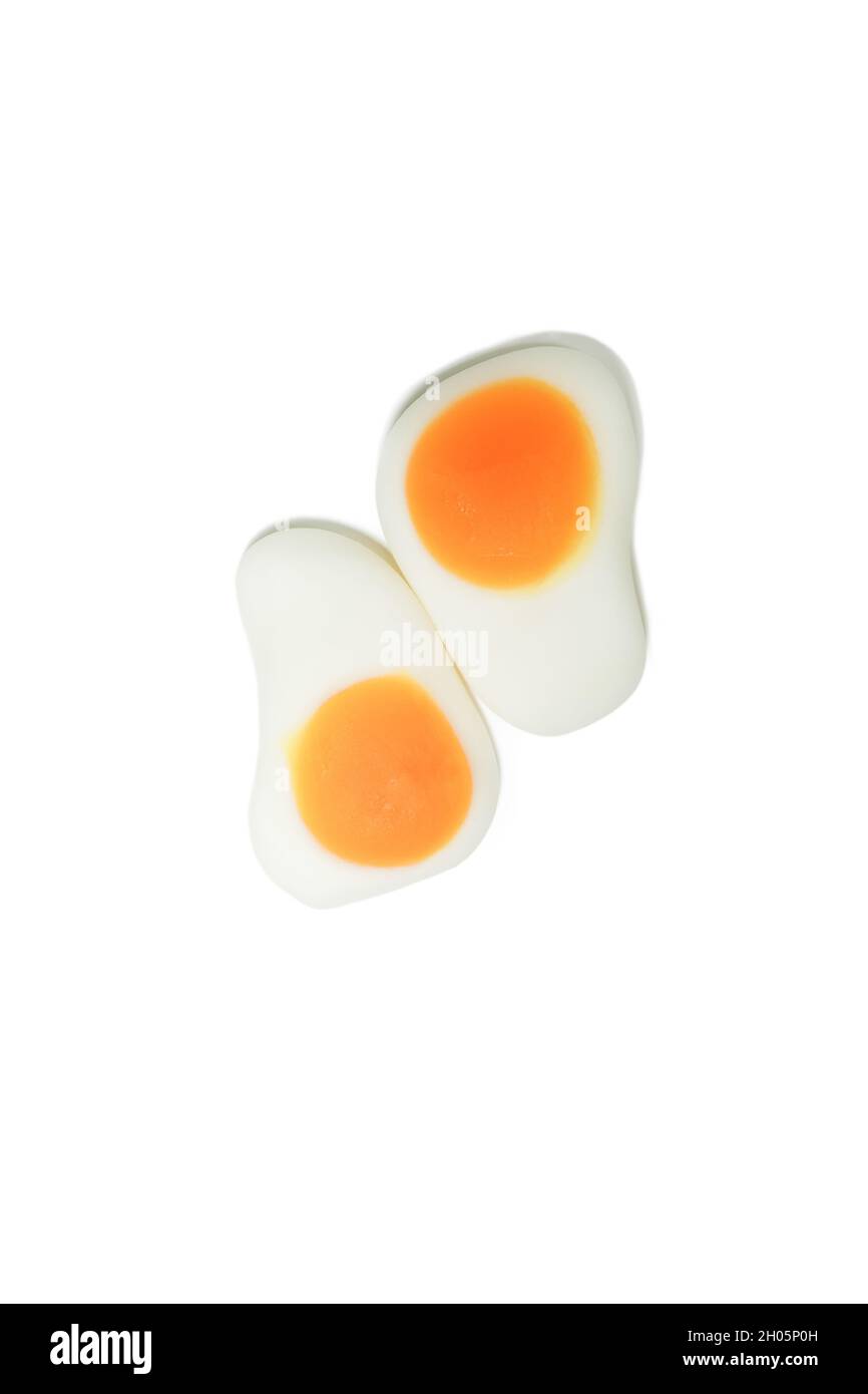 Tasty gummy candies isolated on white background Stock Photo - Alamy