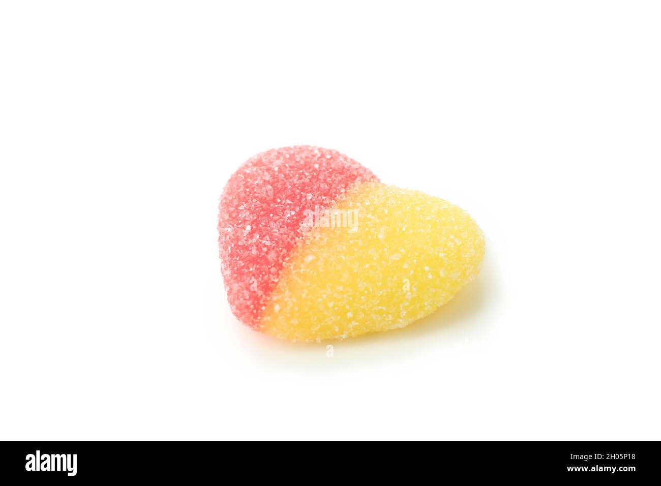 Tasty gummy candy isolated on white background Stock Photo - Alamy