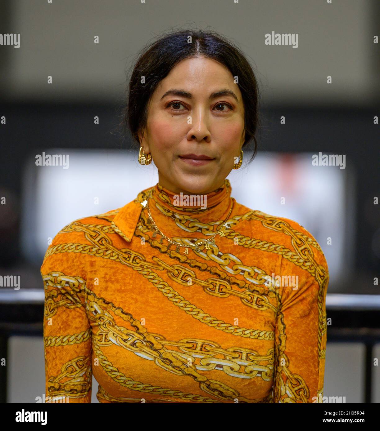 Tate Modern, London UK. 11 October 2021. Hyundai Commission: Anicka Yi ...