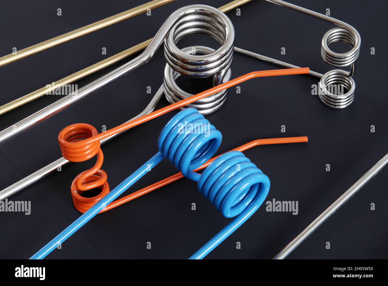 Group different metal steel objects circle hi-res stock photography and ...