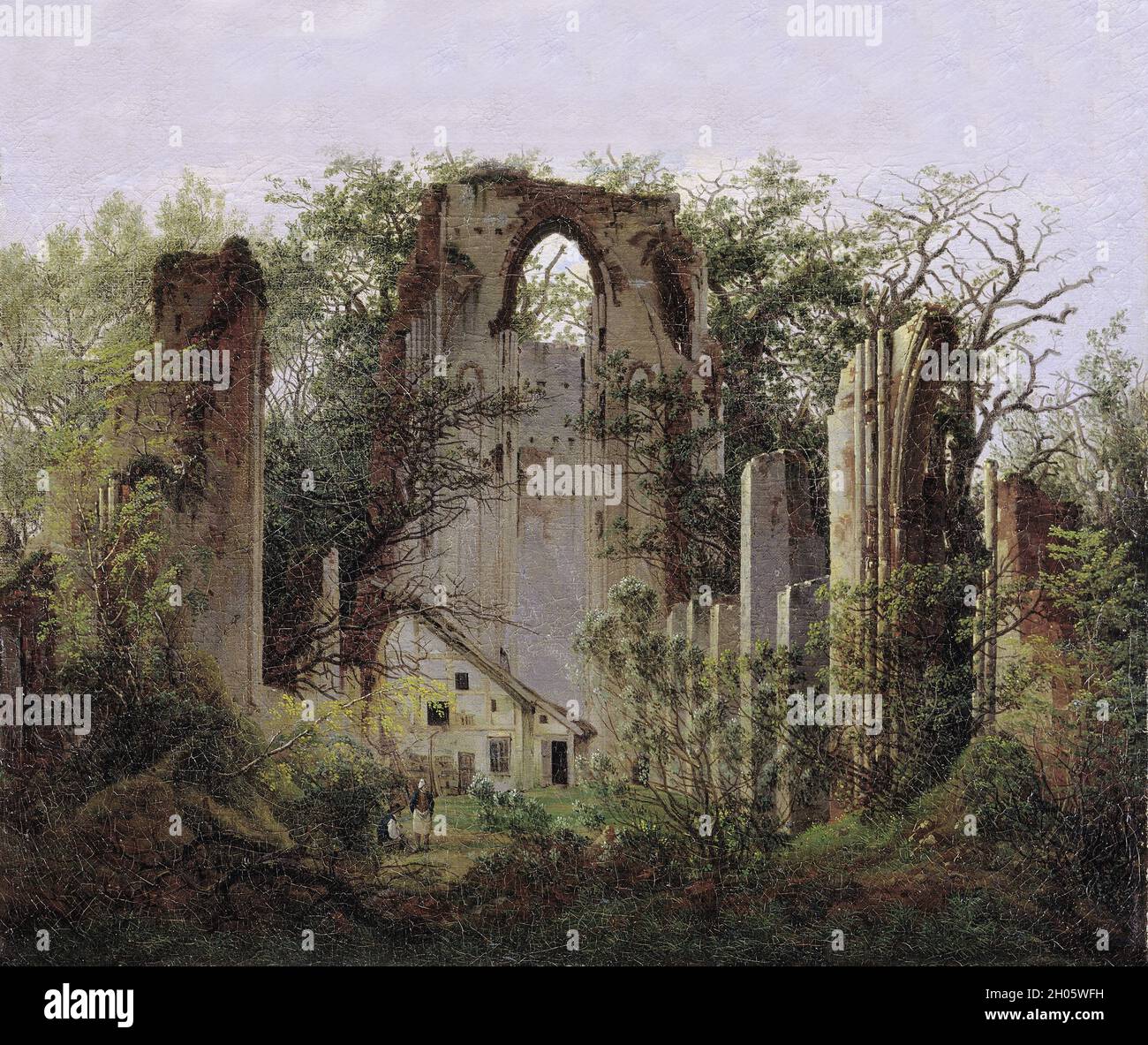 Vintage Gothic art painting Stock Photo - Alamy