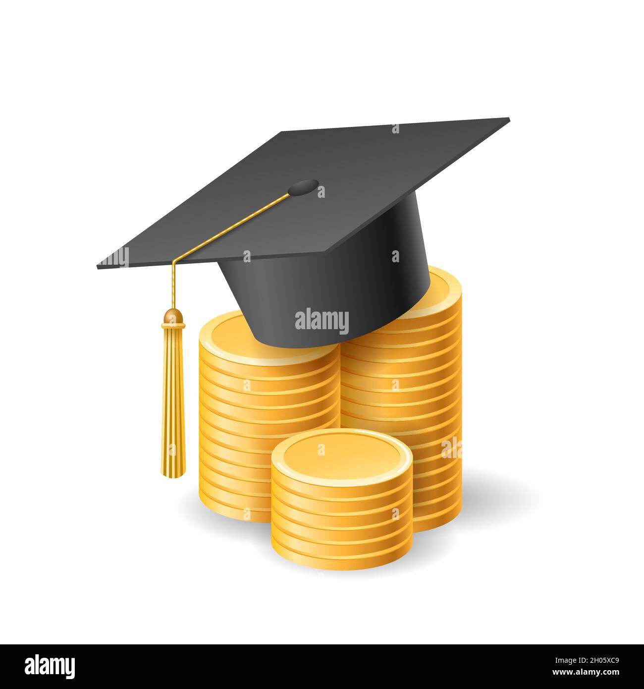 Student saving illustration Stock Vector Image & Art - Alamy