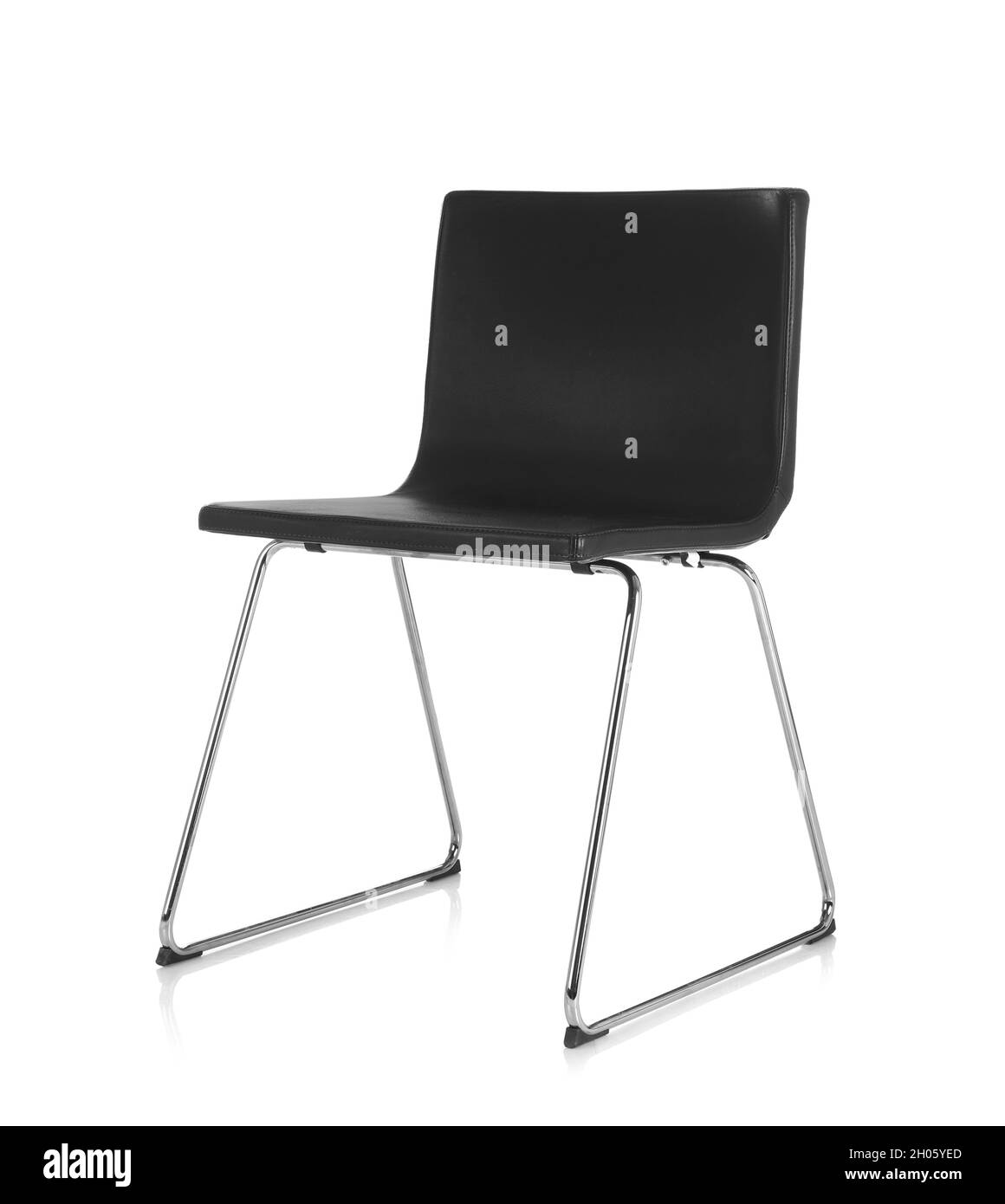 Comfortable chair on white background. Interior element Stock Photo - Alamy