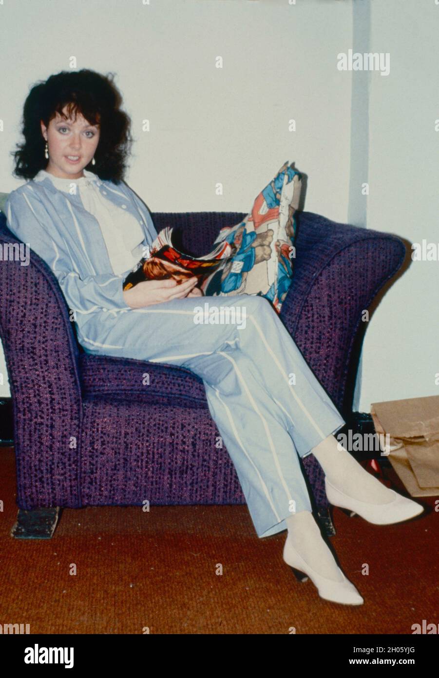 London, UK. LIBRARY. Sarah Brightman in the early 1980s. Circa 1984 ...