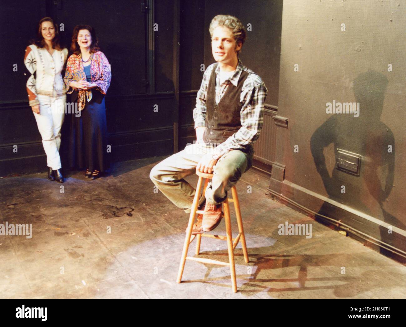 London, UK. LIBRARY. Philippe Brenninkmeyer at the Etcetera Theatre ...
