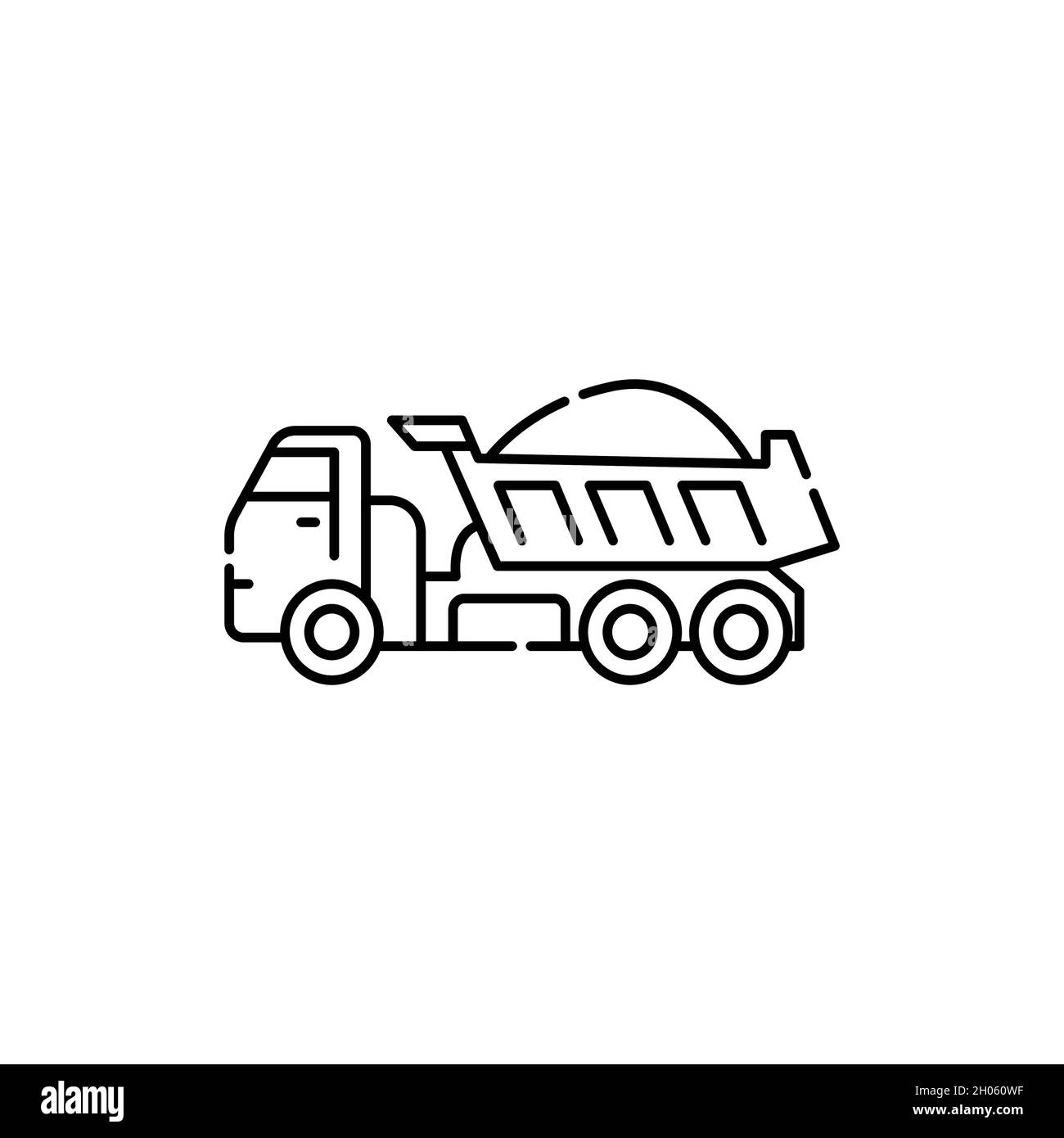 Bulk truck Stock Vector Images - Alamy