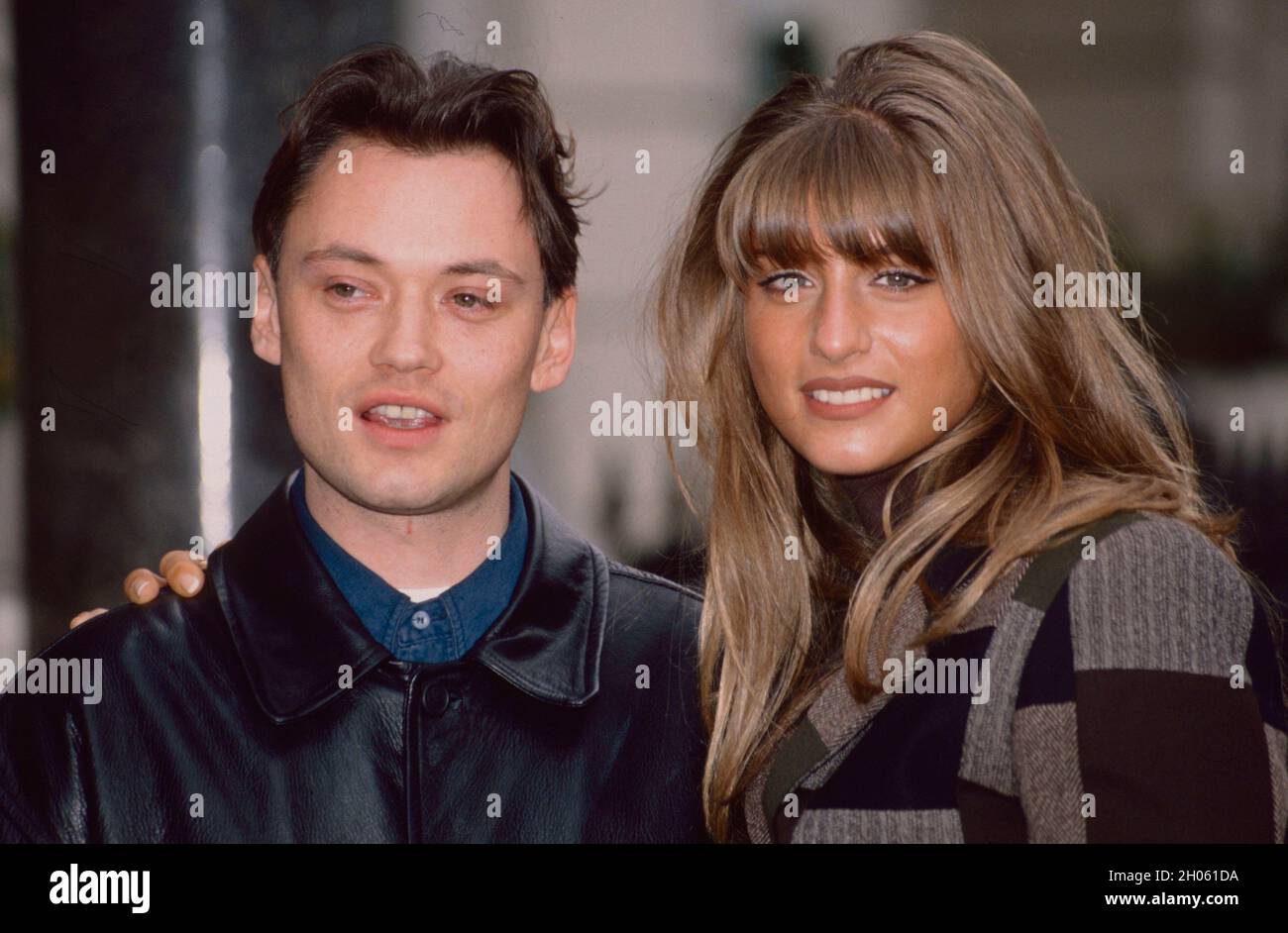 London, UK. LIBRARY. Terry Christian and Dani Behr. Photocall for The ...