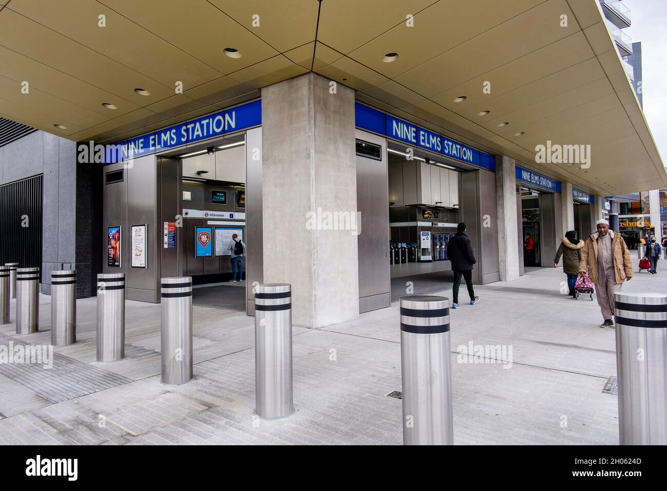 Nine elms tube station, hi-res stock photography and images - Alamy