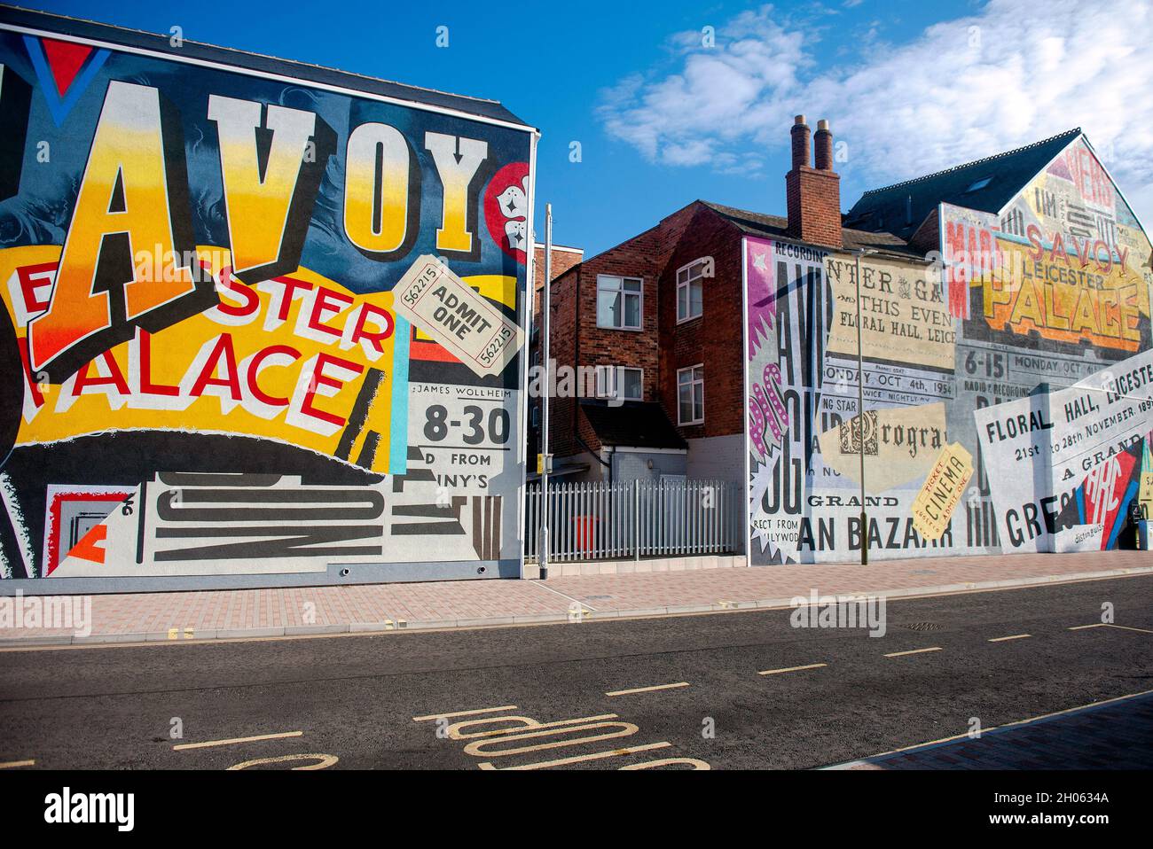 Savoy street leicester hi-res stock photography and images - Alamy