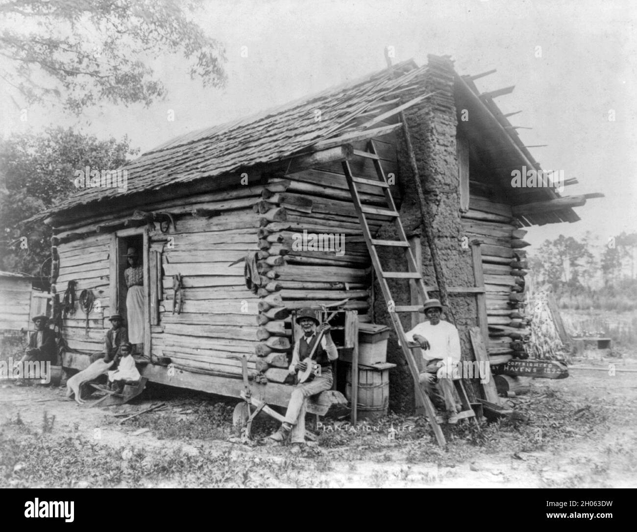 African american at farm 1800s hi-res stock photography and images - Alamy