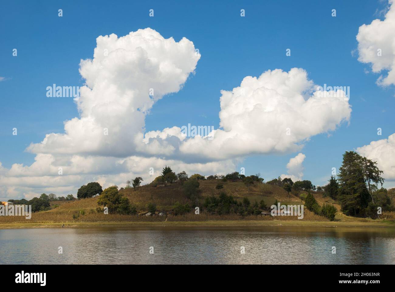 lagoon Lemoa. Quiche in Guatemala Stock Photo - Alamy