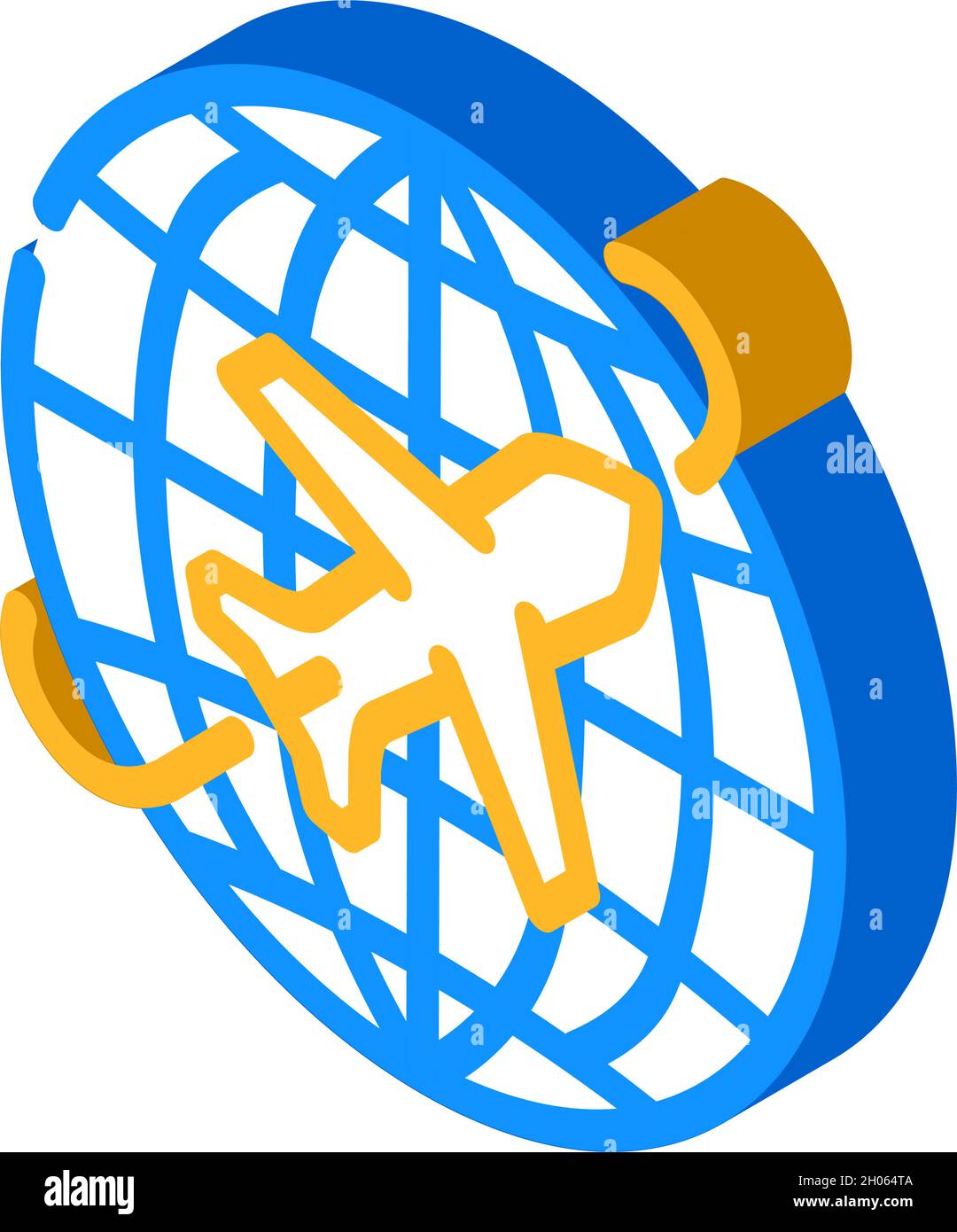 international travel isometric icon vector illustration Stock Vector ...