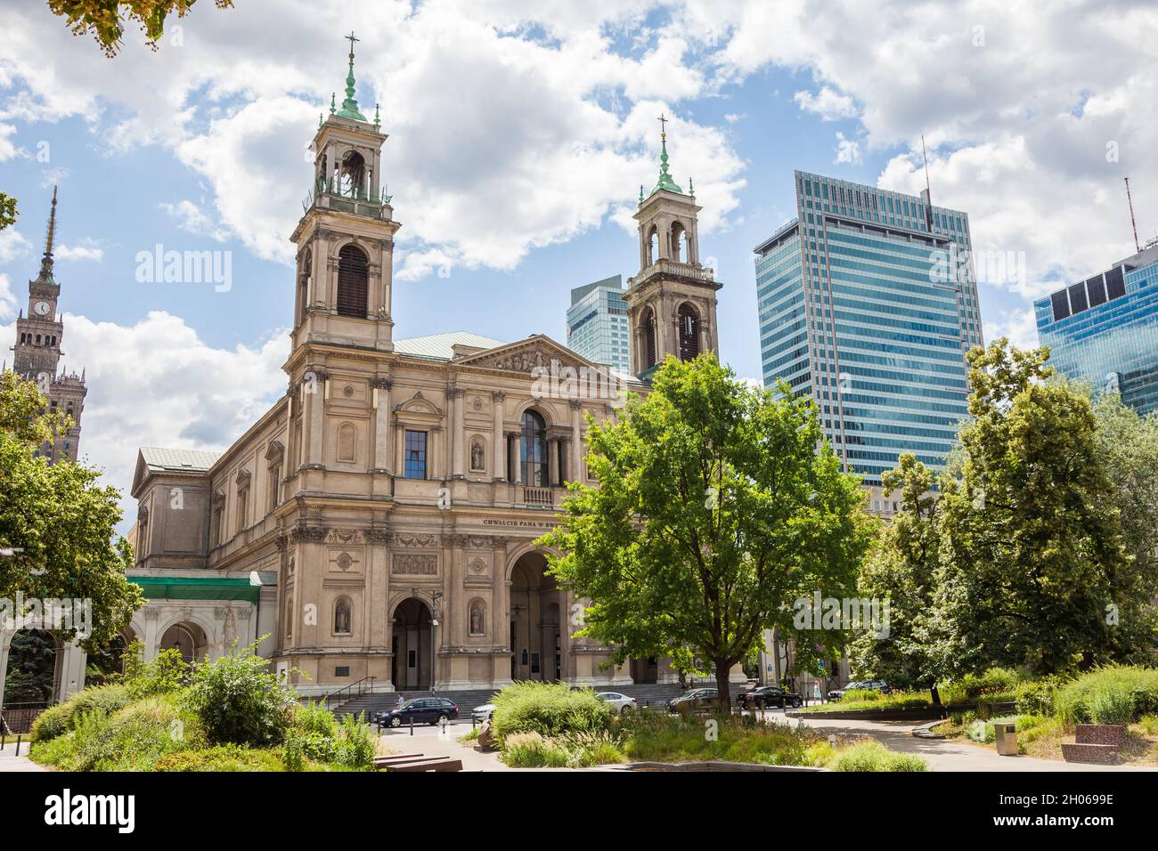 Warsaw grzybowski square hi-res stock photography and images - Alamy