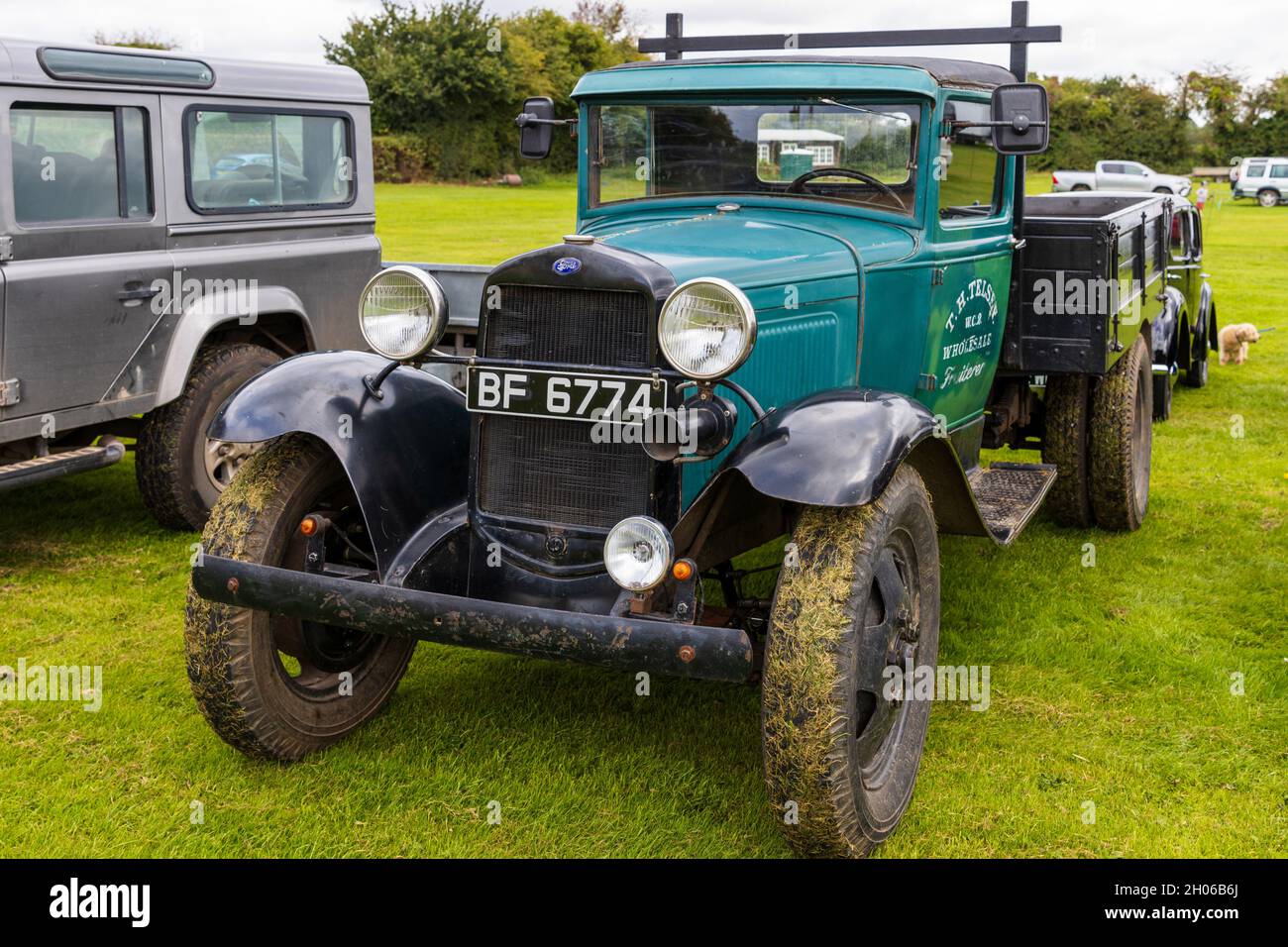 A 1930s Ford Truck, Reg No: BF 6774 at Chew Stoke, Bristol UK, 19-09 ...