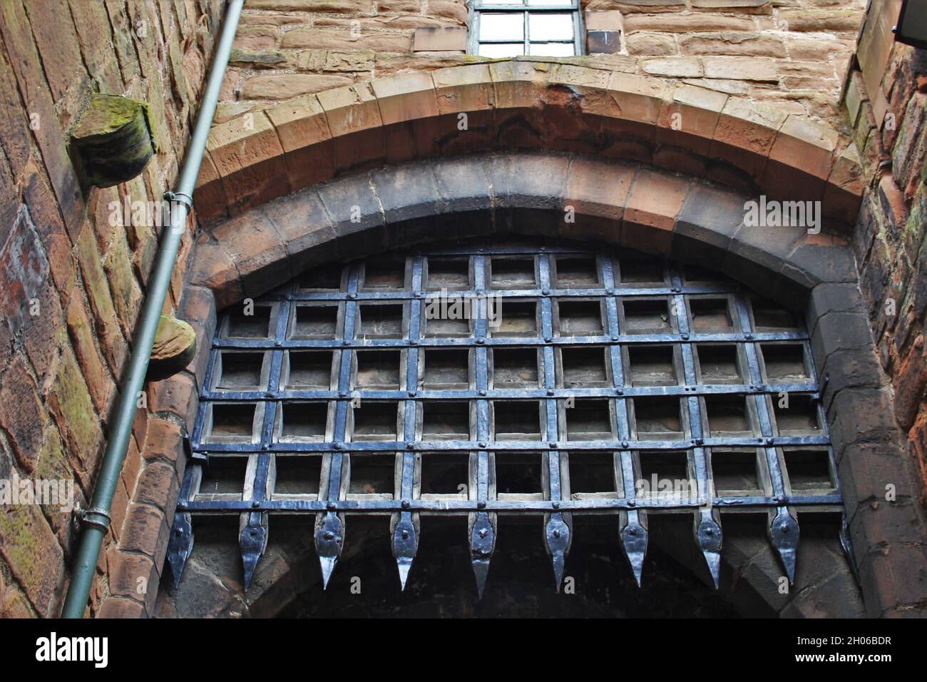 Castle Portcullis - England Stock Photo - Alamy