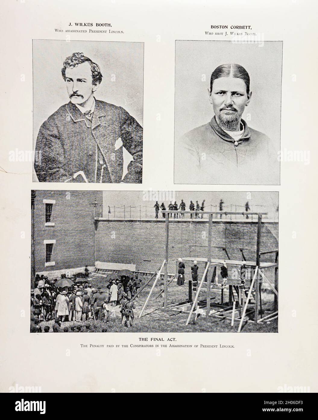 Execution of the Conspirators in the Assassination of President Lincoln ...